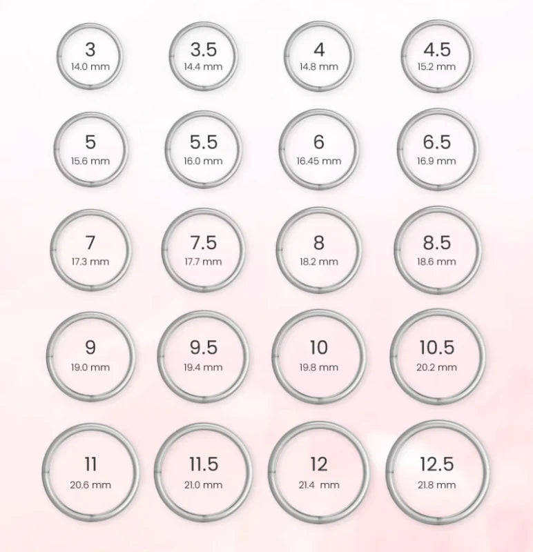Ring Sizing Guide: Find Your Perfect Fit – Sunrise Bling Jewelry