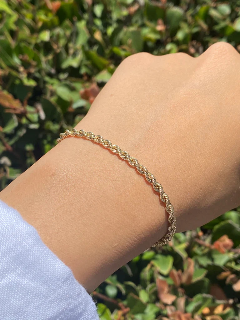 14k Gold Rope Chain: Shine That Lasts – Sunrise Bling Jewelry