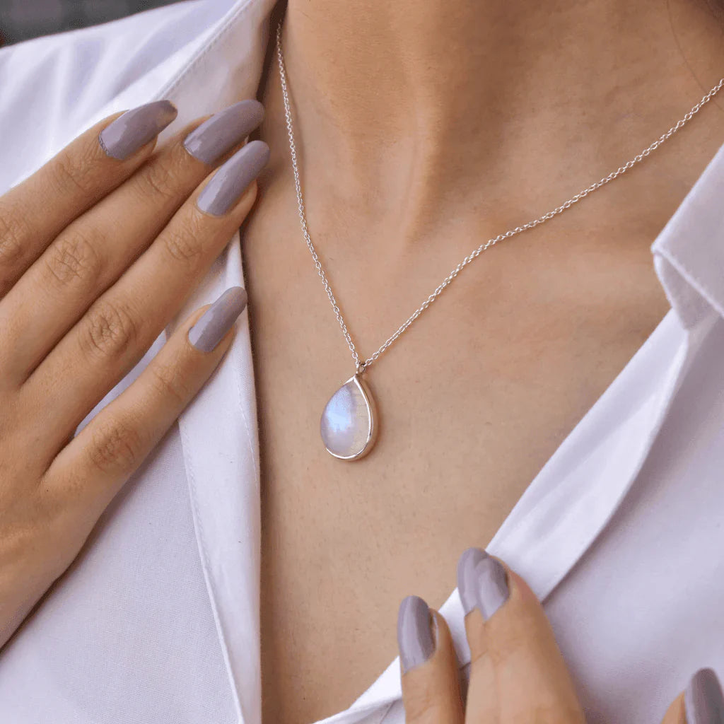 Moonstone Necklace: Unlock Your Inner Radiance – Sunrise Bling Jewelry